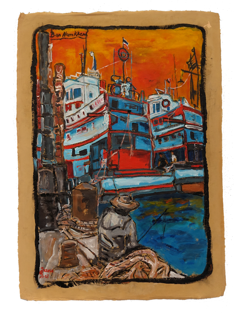 Ban Nam Khem, Andamanen See – Thailand – Peter Jaru Maler